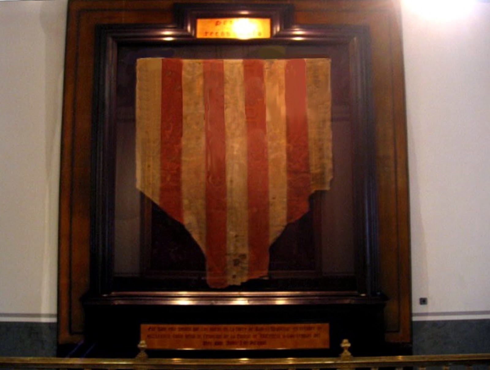 Roban el "Penó de Conquesta" del Archivo Histórico de Valencia